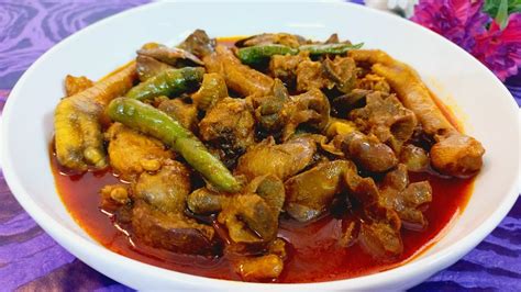 মুরগির গিলা ও কলিজা ভুনা খুব সহজেই অসম্ভব মজাদার মুরগির কলিজা ভুনা রেসিপি Chicken Lotpoti