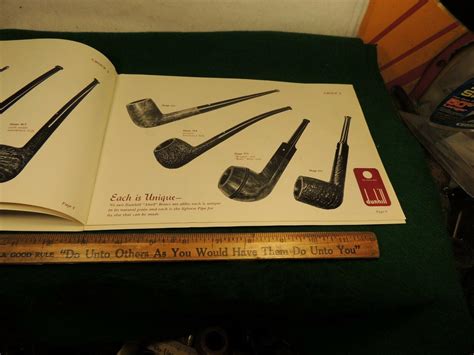 Dunhill Pipe 1970s Era Catalog Information On There Pipes Shape Chart