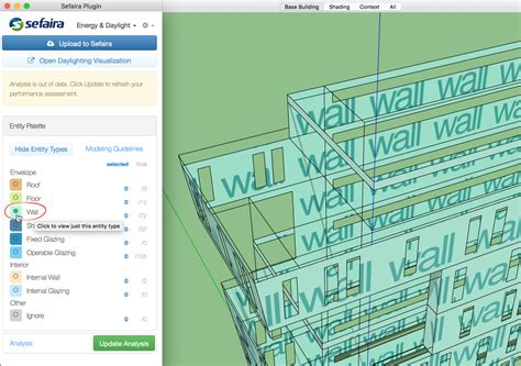 Entity Tagging In Sketchup Sefaira Support