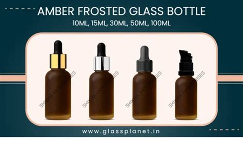 10 Ml Round Amber Glass Bottle 22 Mm Ropp Neck At Rs 25piece Glass