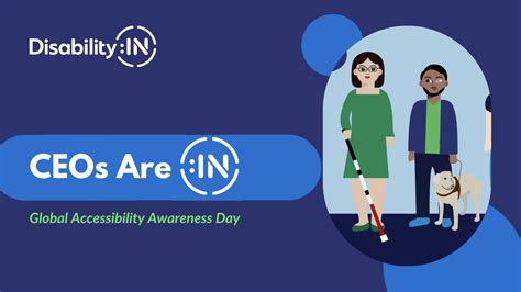Ceos Are In For Global Accessibility Awareness Day