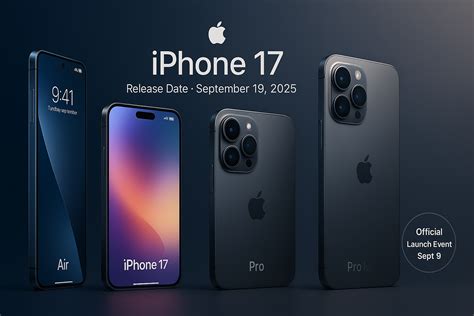 Apple Unveiled Iphone 17 Series Launch Date Techmag