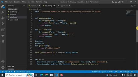 Python Decorators Creating And Chaining Simplified With Examples Youtube