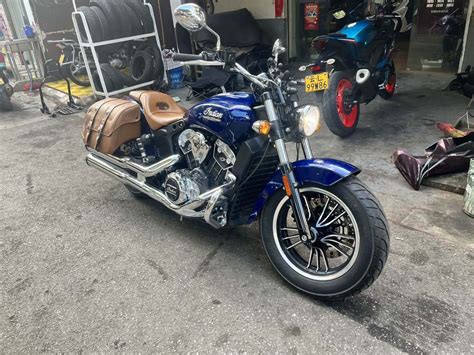 二手印第安摩托车 摩托范 哈罗二手摩托车市场