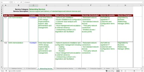 Example Excel Catalogs