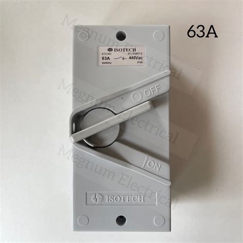 ISOTECH Weatherproof Enclosed Isolator P A A A Shopee Malaysia