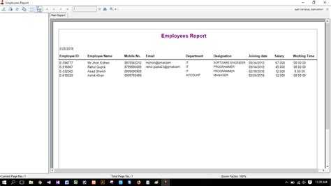Employee Management Software Payroll System With Source Code By Fm