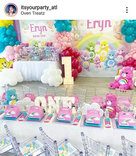 Care Bear Theme Colors