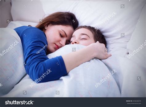 Mother Son Sleep Stock Photos Images Photography Shutterstock