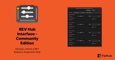Install Rev Hub Interface Community Edition On Linux Flathub