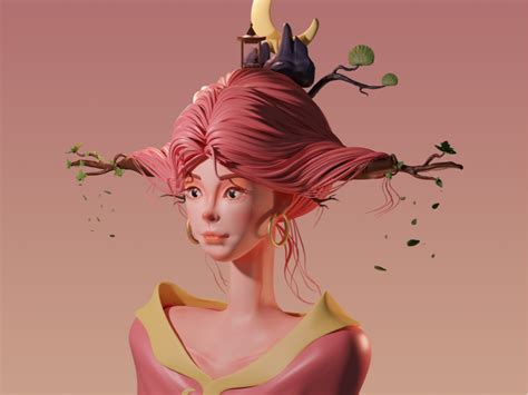 Blender雕刻练习作品 潶摄绘 站酷zcool