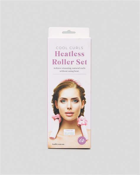 Shop Get It Now Cool Curls Heatless Curler Set In Pink Fast Shipping Easy Returns City