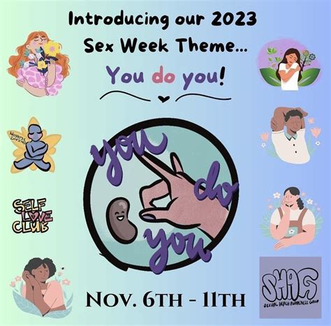 SHAGs Sex Week Commences Today The W L Spectator