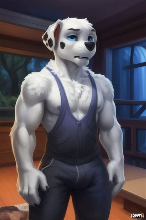 Marshall The Weredalmatian Image Created By Lieutenantzuma Tensor Art