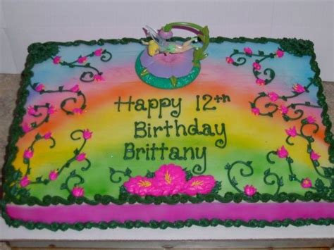 Tinkerbell Sheet Cake
