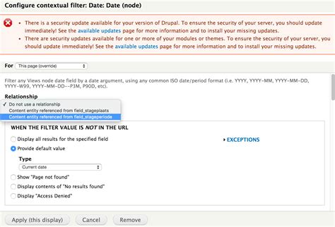 Views Calendar Adding Relationship To Contextual Date Filter Drupal Answers