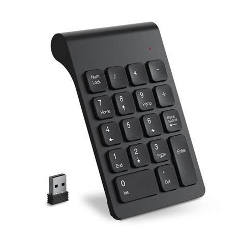 Getuscart Cimetech Wireless Number Pad 24g Numeric Keypad Numpad