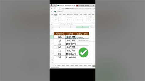 Excel Interview Question Add Minutes In Time Shorts Exceltricks Wfm Excel Short