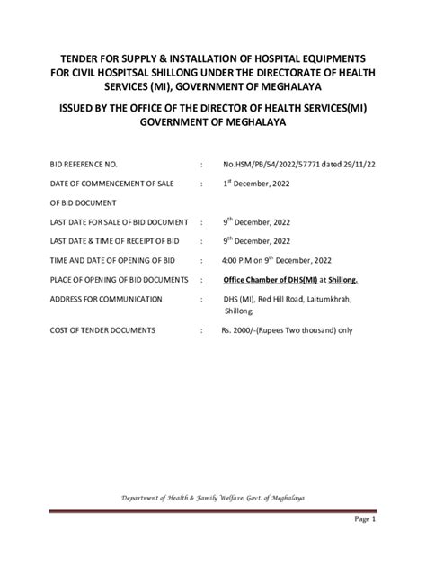 Fillable Online Meghealth Gov What Is A Tender Logistics Terms And Definitions Saloodo Fax