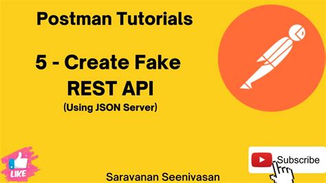 05 postman tutorials create fake rest api using json server youtube
