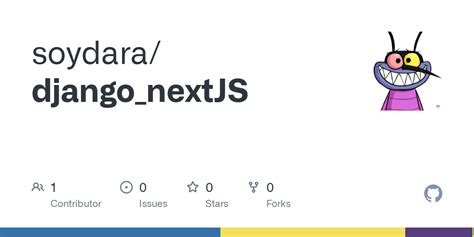 GitHub Soydara Django NextJS