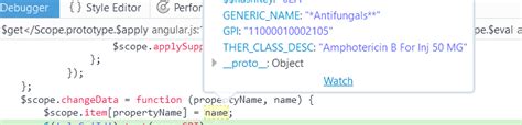 javascript populating dropdown field with text when a row is selected
