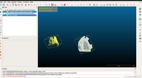非同源点云尺度对齐及点云配准（cloudcompare软件） 点云配准软件 Csdn博客