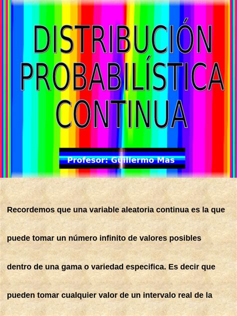 Distrib Probabil Contínua Pdf