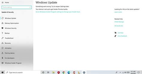 Fix The Something Went Wrong Try To Reopen Settings Later Error On Windows 10 Rthewindowsfan