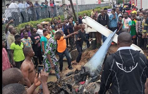 Two Rescued As Jet On Test Flight Crashes In Lagos Africa Health Report