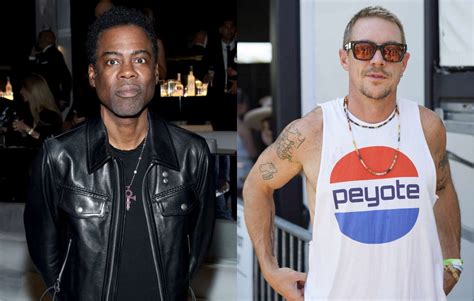 Chris Rock And Diplo Escape Burning Man After Being Picked Up By Fan