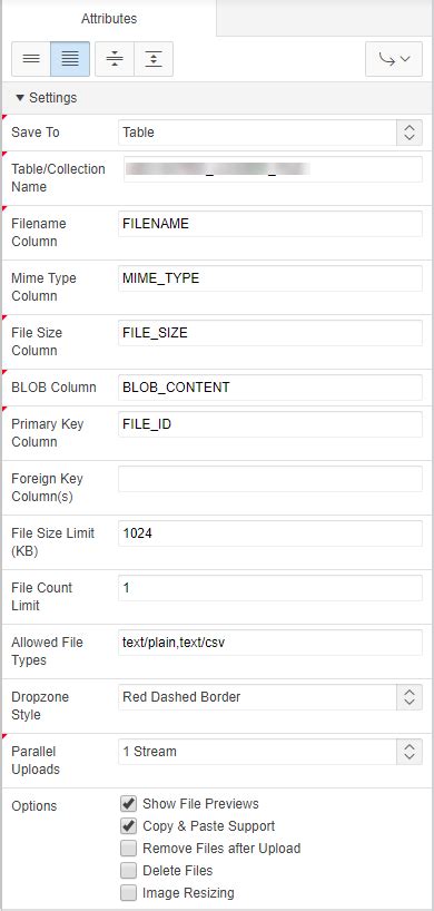 How To Set Dropzone Region Size Oracle Forums