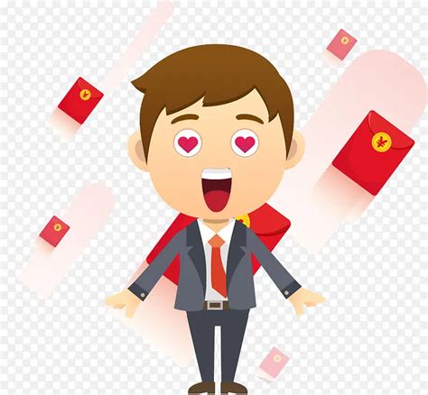 见钱眼开的商务男PNG图片素材下载 图片编号8570379 PNG素材网