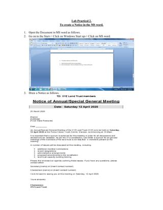Computer Application Lab File PDF Computer Application Lab File PDF