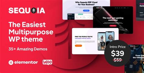Sequoia V1 0 5 Elementor Multipurpose WordPress Theme Nulled