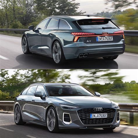 Next Generation 2025 Audi A7 Avant Looks Sporty and Fresh Across ...
