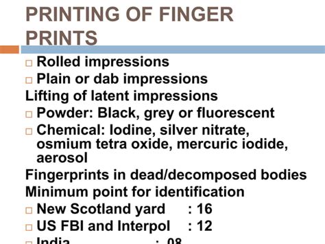 Fingerprint Ppt Powerpoint Presentatation PPT