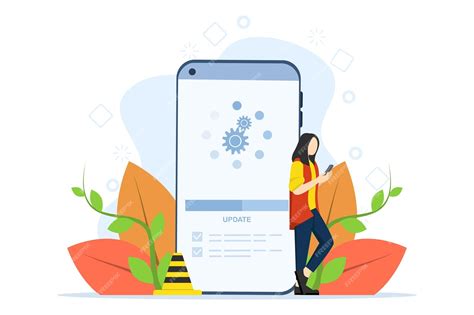 Premium Vector Vector Illustration Of The Concept Of Updating A