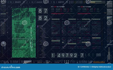 Futuristic Source Code Numbers Stock Photo Image Of Technology