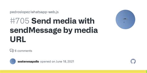 Send Media With SendMessage By Media Issue Pedroslopez Whatsapp Web Js GitHub