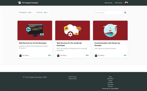 Announcing The Polyglot Developer Courses Portal