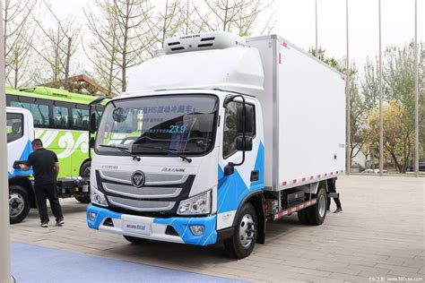 【图】欧马可 智蓝hs 45t 408米插电式混合动力冷藏车气刹bj5048xlcphev114016kwh实拍图片