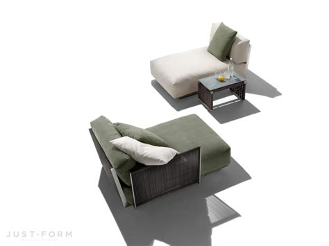 Полудиван для сада Vulcano Vulcano 96760 Flexform - заказать по низкой ...