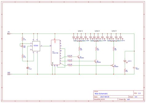 LED Pattern Flasher Circuit EasyEDA Open Source Hardware Lab LED Pattern Flasher Circuit EasyEDA Open Source Hardware Lab