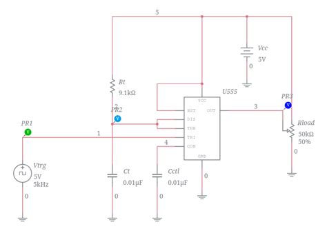 555 Timer Monostable Multivibrator Initial Conditions Determine Automatically Multisim Live 555 Timer Monostable Multivibrator Initial Conditions Determine Automatically Multisim Live