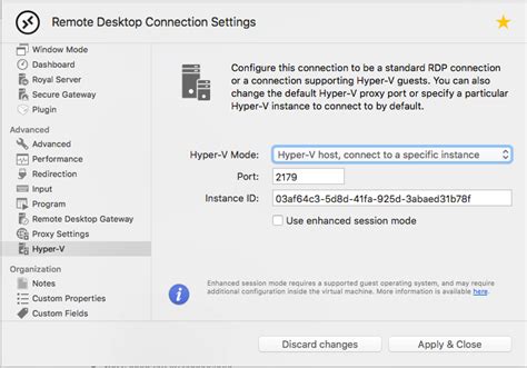 Managing Hyper V Standalone With OSX