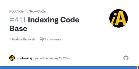 Indexing Code Base RooCodeInc Roo Code Discussion GitHub