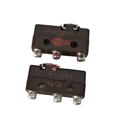 411sm1 Switch Basicsnap Action Switches 250 Vac 5a Pin Plunger