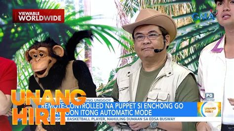 The Amazing Talentadong Unggoy Unang Hirit Youtube