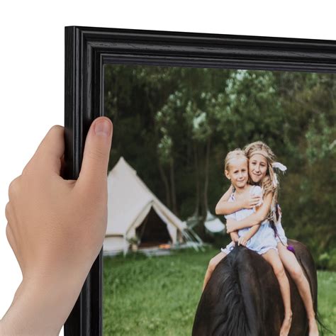 Arttoframes 12 X 12 Black Picture Frame 12x12 Inch Black Mdf Poster
